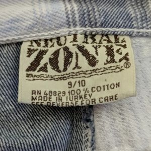 Neutral Zone | Skirts | Nwt Patchwork Denim Skirt Vtg Mini | Poshmark
